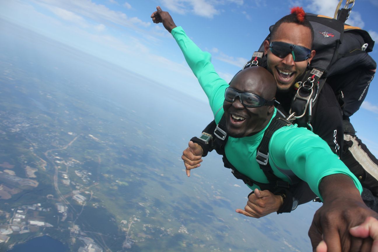 Skydive Danielson In The Spot Light